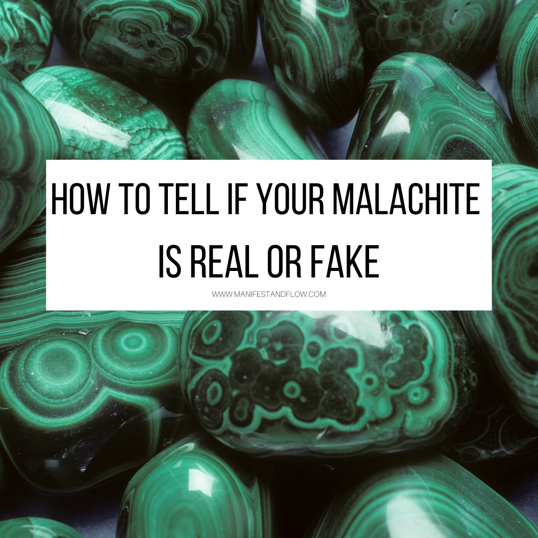How to Tell if Malachite is Real or Fake | Manifest and Flow